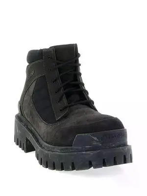 Balenciaga Combat Strike Low Boots - Grey