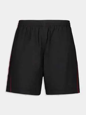Balenciaga Washed Nylon Relaxed Fit Shorts