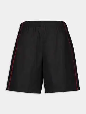 Balenciaga Washed Nylon Relaxed Fit Shorts