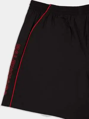 Balenciaga Washed Nylon Relaxed Fit Shorts