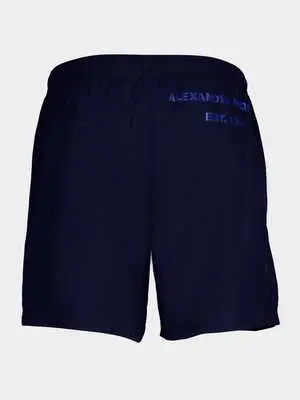Alexander McQueen Logo-print Swim Shorts