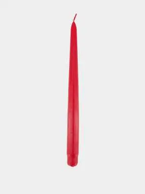 CERABELLA Candle Varnished Conical - Red