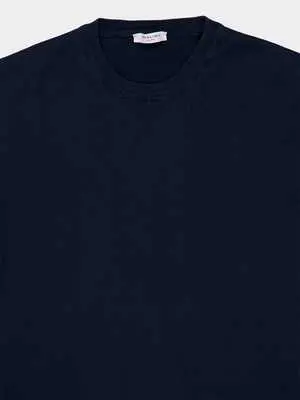 Boglioli Cotton Crew-neck Jumper - Blue
