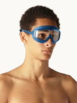 PETITES POMMES Carl Swim Goggles - Blue
