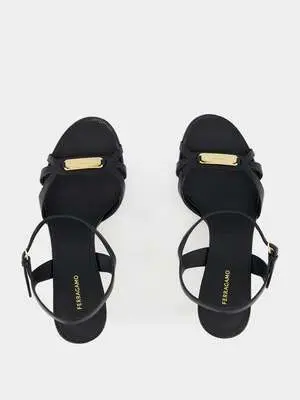 FERRAGAMO Strappy Sandal With Vara Buckle