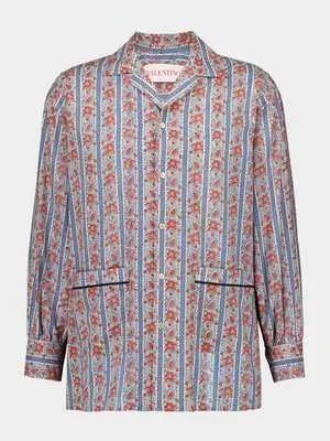 Valentino Garavani Voyage Imaginarie Long-sleeve Shirt - Multicolour