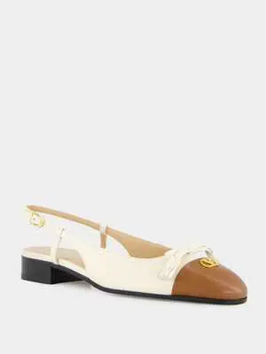 Valentino Garavani Valet Du Roi Slingback Ballerina