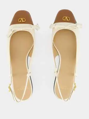Valentino Garavani Valet Du Roi Slingback Ballerina