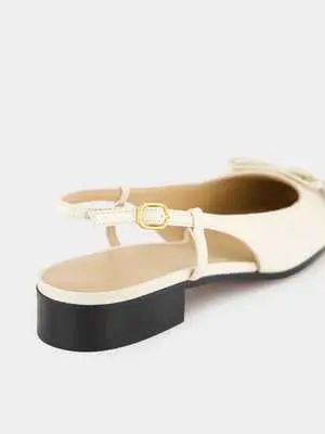 Valentino Garavani Valet Du Roi Slingback Ballerina