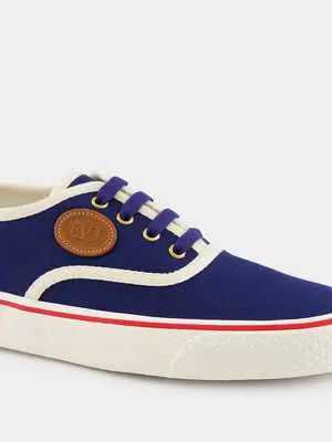 Valentino Garavani Nojoke Canvas Trainers - Blue