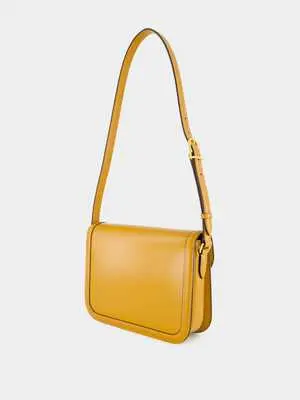 Valentino Garavani 9to5 Leather Shoulder Bag - Orange