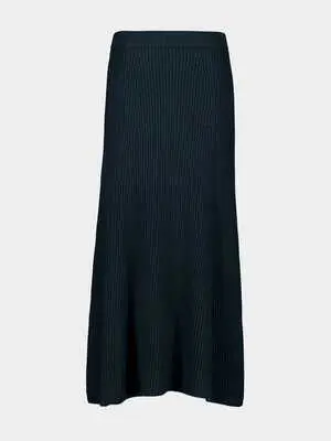 Zimmermann Forest Knit Midi Skirt
