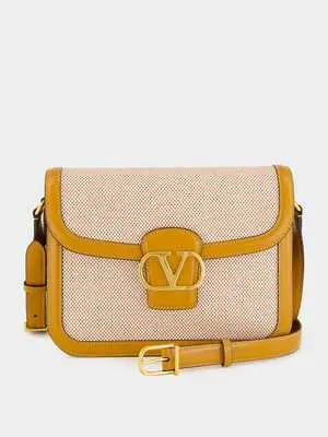 Valentino Garavani Vlogo 9to5 Shoulder Bag - Orange
