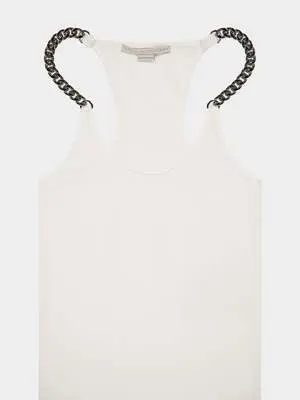 Stella McCartney Tank Top With Chain Straps