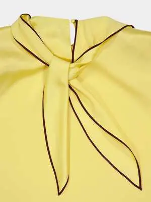 Stella McCartney Tie Neck Mini Dress