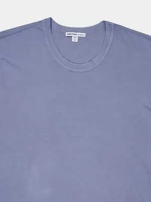 JAMES PERSE Short Sleeve Crew Neck T-shirt - Blue