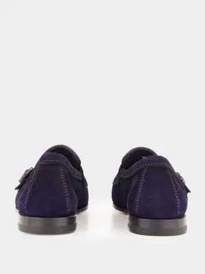 Santoni Suede Formal Loafers