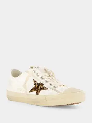 GOLDEN GOOSE V-star Ltd Sneakers With Pony Skin Star
