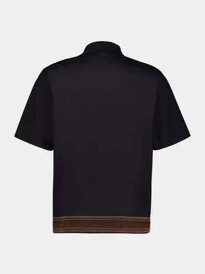Commas Sunwaves Camp Collar Shirt