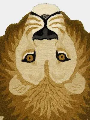 DOING GOODS Extra Large Lion Rug
