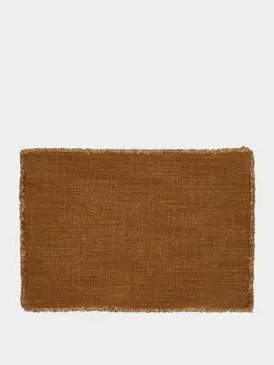 Libeco Jasper Linen Placemat - Brown
