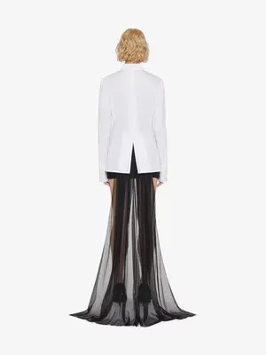 Givenchy Pleated Effect Poplin Shirt