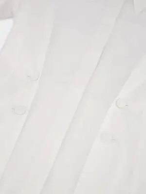 Givenchy Pleated Effect Poplin Shirt