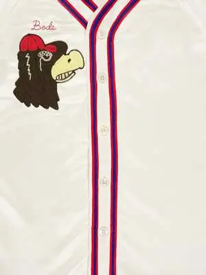 BODE Redtail Baseball Shirt - Cream