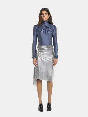 Rabanne Chainmail Draped Skirt