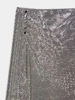 Rabanne Chainmail Draped Skirt