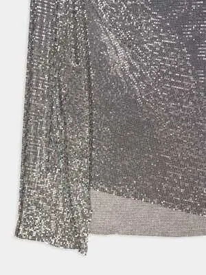 Rabanne Chainmail Draped Skirt