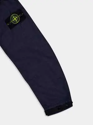 Stone Island High-neck Nylon Jacket - Blue