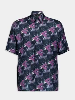 Fendi Italian-style Silk Shirt - Multicolour