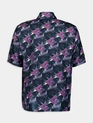 Fendi Italian-style Silk Shirt - Multicolour