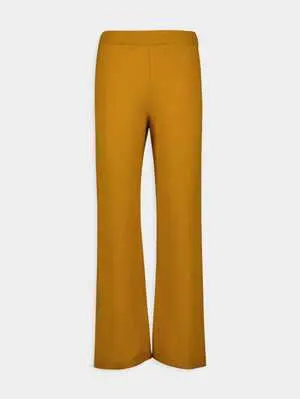 PAULA Nanna Wide-leg Cashmere Pants - Black