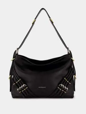 Givenchy Medium Voyou Bag With Buckles - Black