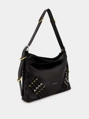 Givenchy Medium Voyou Bag With Buckles - Black