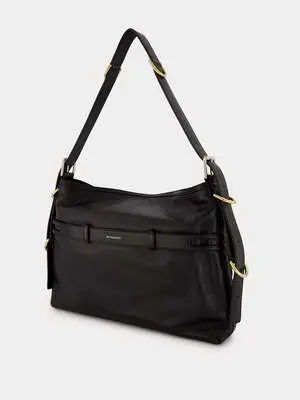 Givenchy Medium Voyou Bag With Buckles - Black