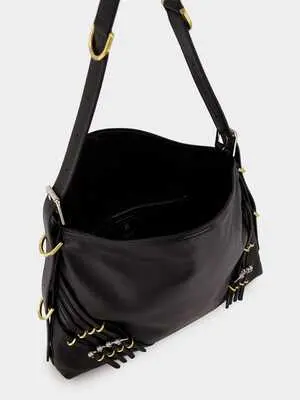 Givenchy Medium Voyou Bag With Buckles - Black