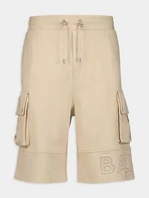 Balmain Cargo Shorts For Men
