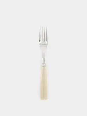 Sabre Paris Nature Faux Horn Salad Fork - Silver