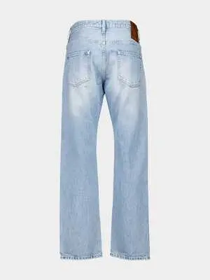Valentino Garavani Light Regular Fit Denim Jeans - Blue