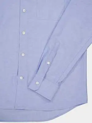 Valentino Garavani Sky Vlogo Embroidered Cotton Shirt