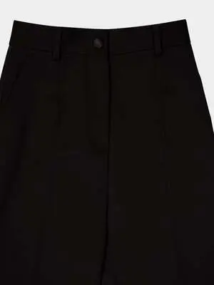 Dolce & Gabbana Tailored Wool Gabardine Tuxedo Pants