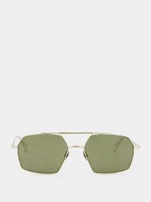 AHLEM Haussmann Sunglasses - Gold