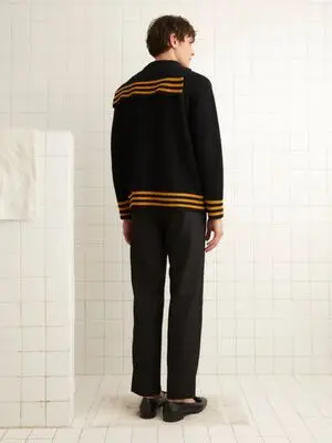 BODE Deck Stripe Wool Sweater