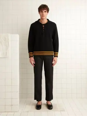 BODE Deck Stripe Wool Sweater