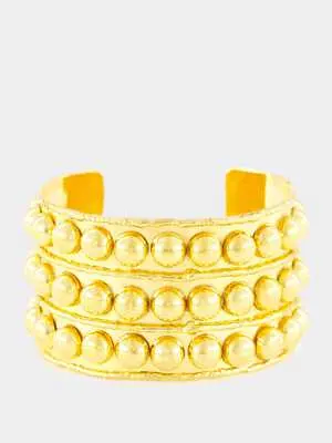 Sylvia Toledano Tribal Cuff Bracelet - Gold