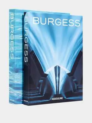 Assouline Burgess Book - Blue