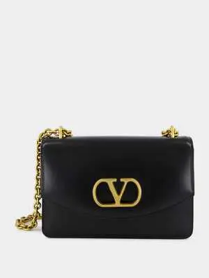 Valentino Garavani Vain Shoulder Bag Black